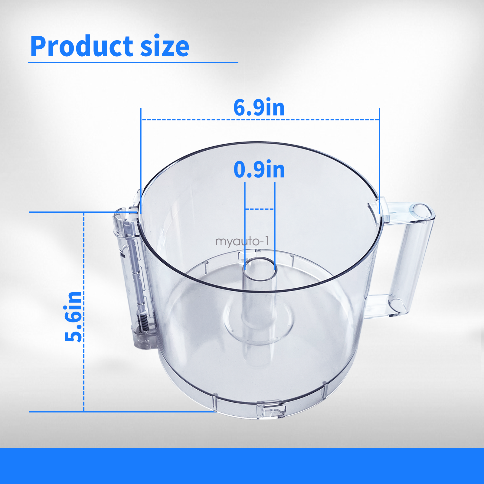 Brand new food processor work bowl replaces Tritan Cuisinart DLC ...