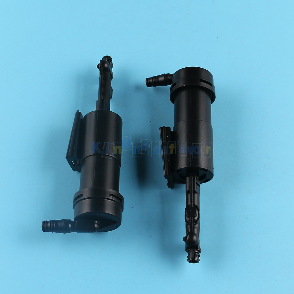 2X Headlight Cleaning Washer Fluid Jet Nozzle L + R For MINI COOPER R52 ...