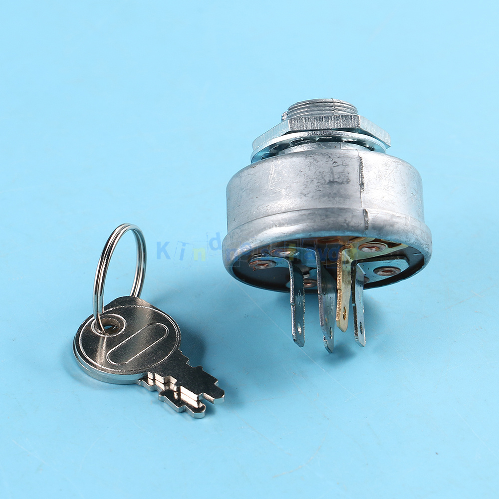 Ignition Starter Switch 5 Pins W/ Key Kit 925-0267 For Troy-Bilt Pony ...