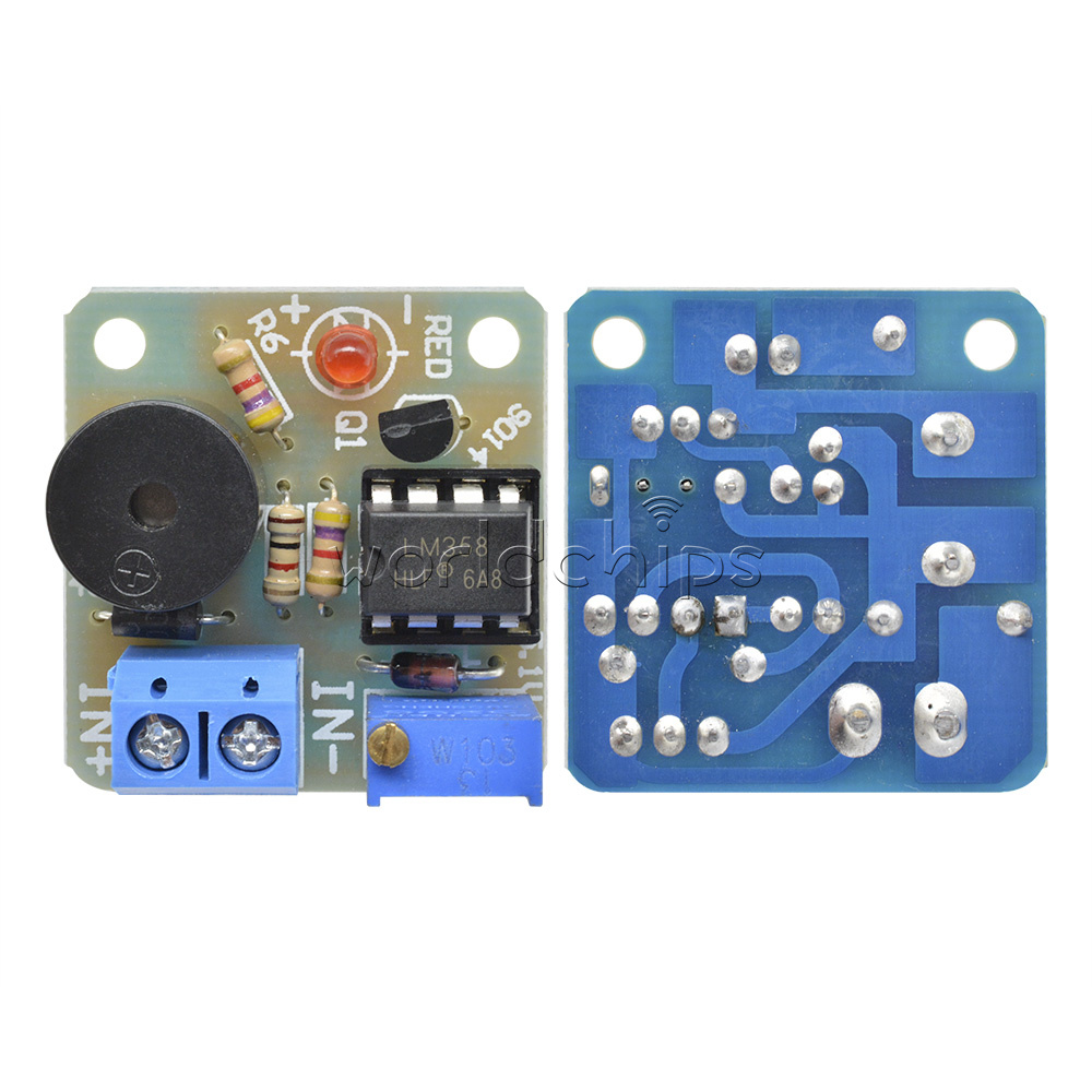 Anti Over Discharge Low Voltage Protection Module Audible Alarm Buzzer ...