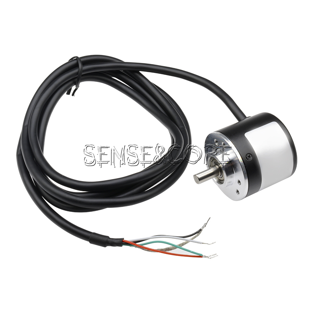 Encoder 360P/R Incremental Rotary Encoder AB phase encoder 6mm Shaft W ...