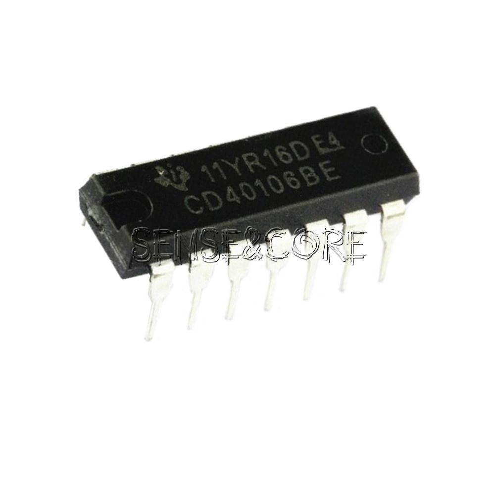 10PCS CD40106 CD40106BE 40106 HEX SCHMITT TRIGGER IC | eBay