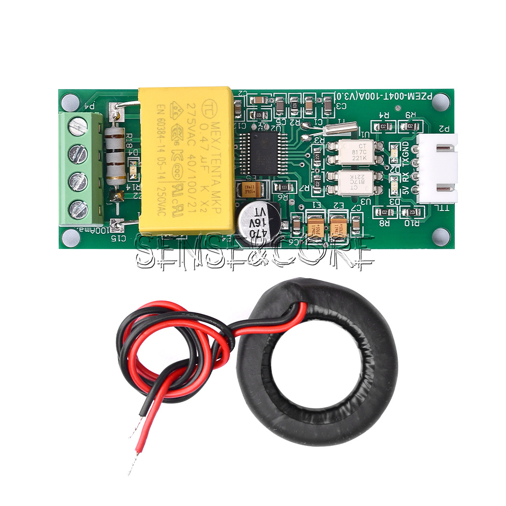 Ac Potentiometer PZEM-004T AC Power Meter Module - 0-100A/80-260V With ...