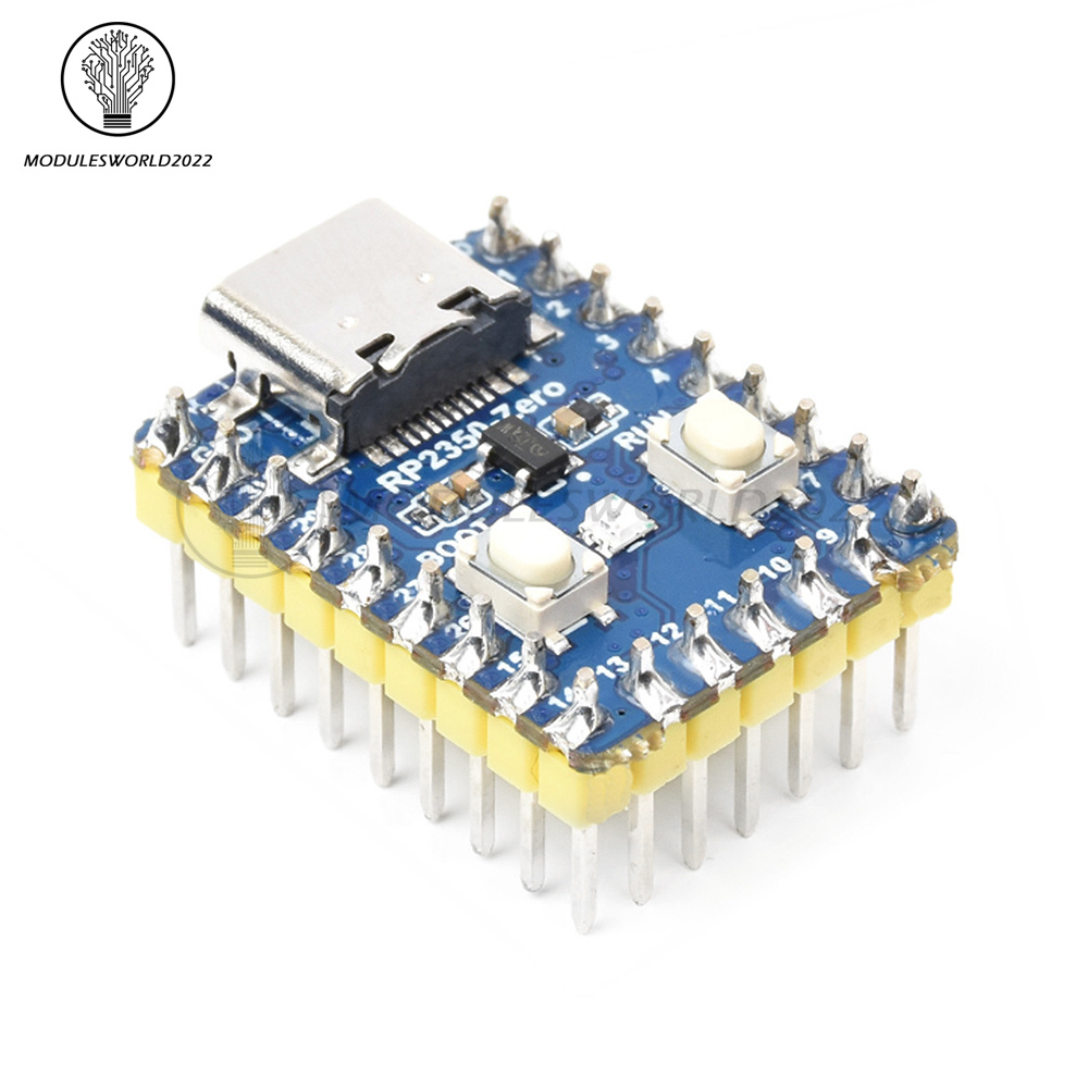 RP2350 MCU Board With 1.28" Round LCD Display - 240x240 IPS Screen ...