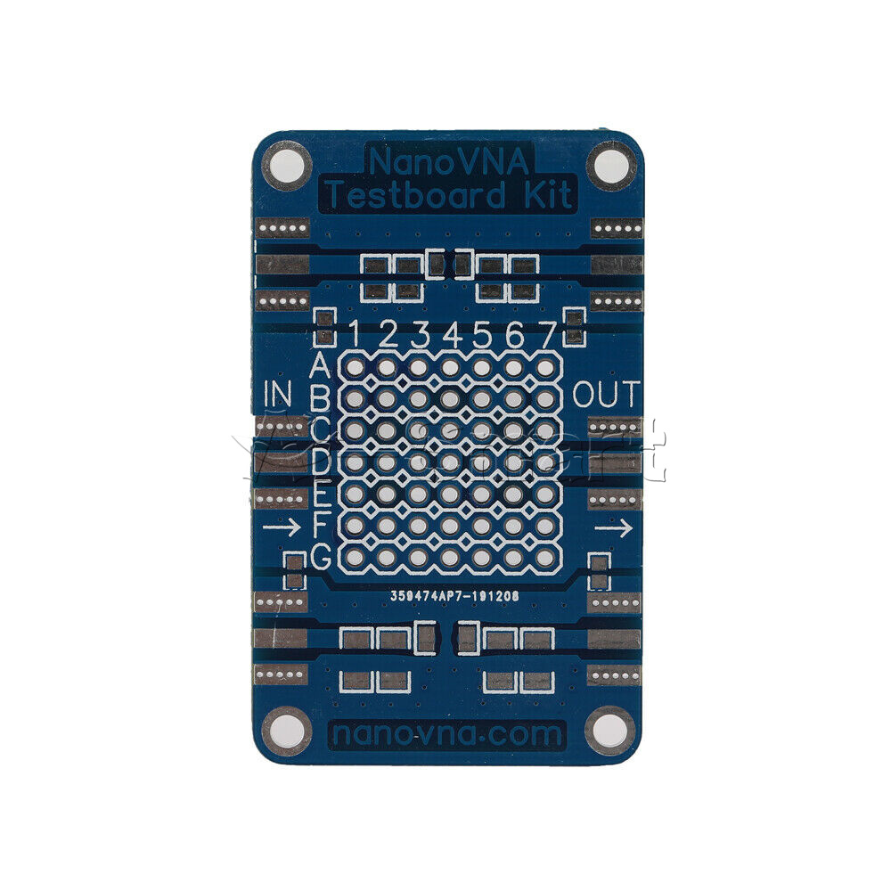 NanoVNA Testboard Kit Accurate Network Analysis VNA Test Circuit Demo ...