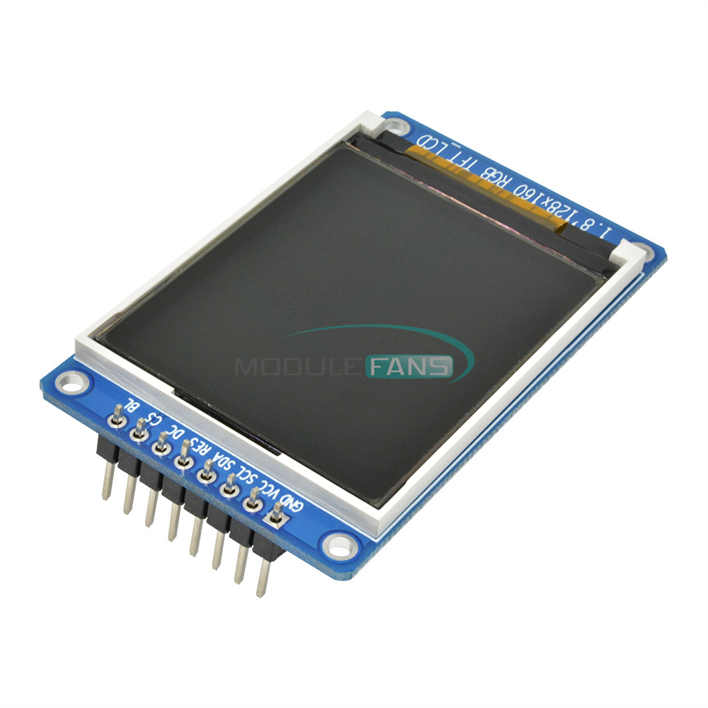 128x160 1.8 inch TFT Full Color SPI LCD Display Module replace OLED for ...
