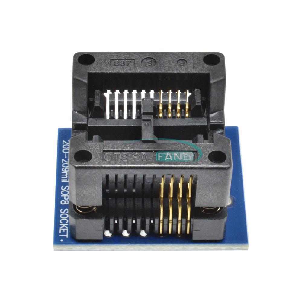 5PCS Programmer Adapter SOP8 DIP8 Socket (200mil) for TL866CS EZP2010 ...