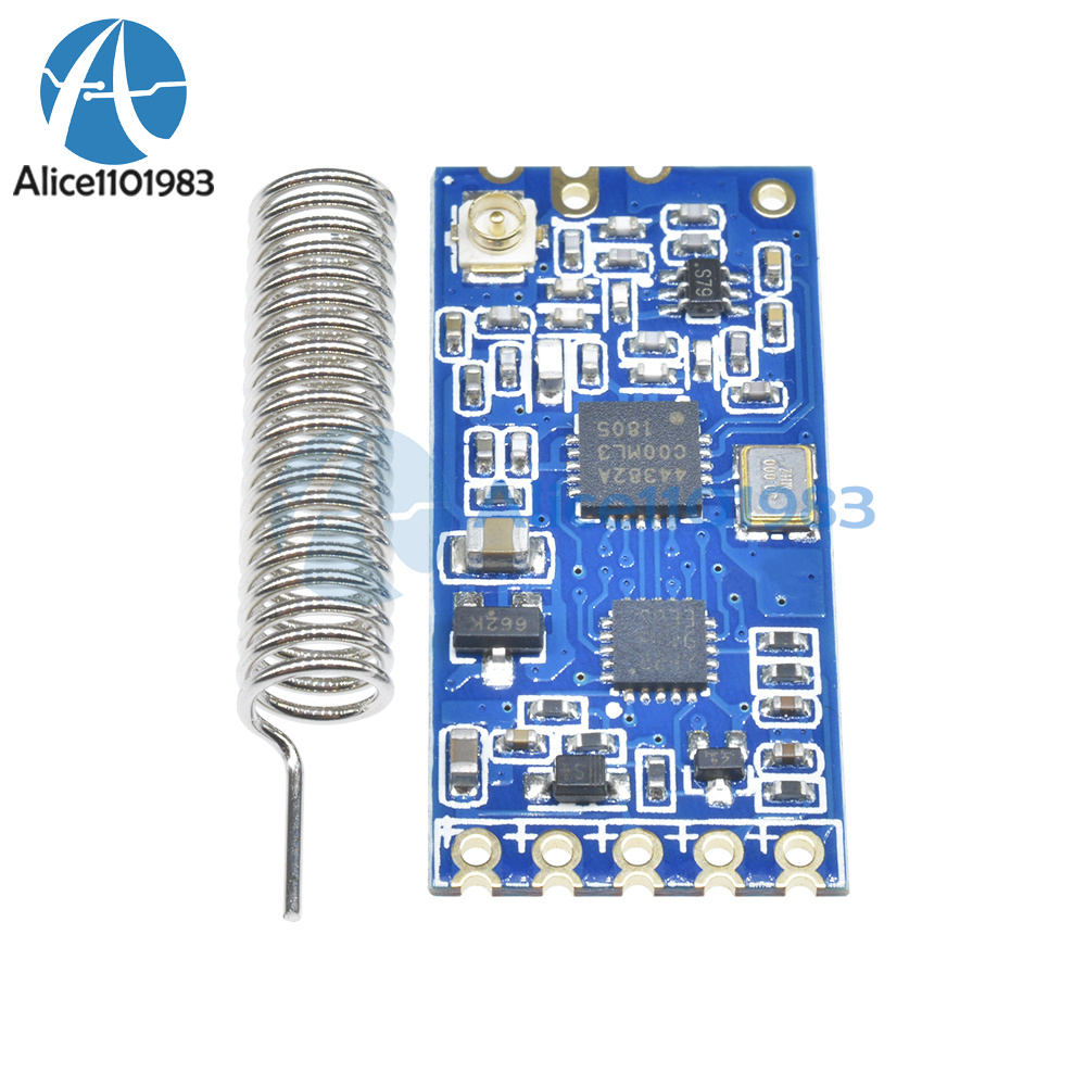 433Mhz HC-12 SI4463 Wireless Serial Port Module 1000m Replace Bluetooth ...
