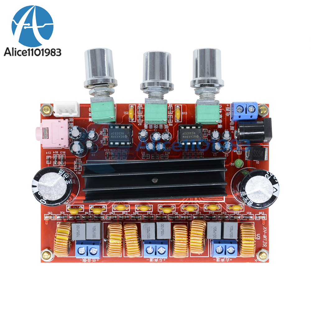 Tpa3116d2 100w Digital Subwoofer Power Amplifier Board