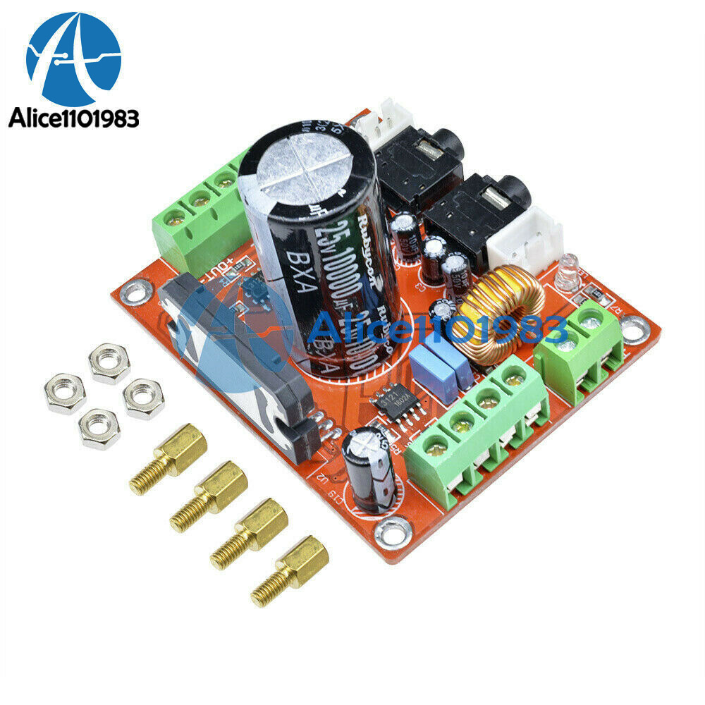 TDA7850 4X50W Car Audio Power Amplifier Board Module BA3121 Denoiser DC ...