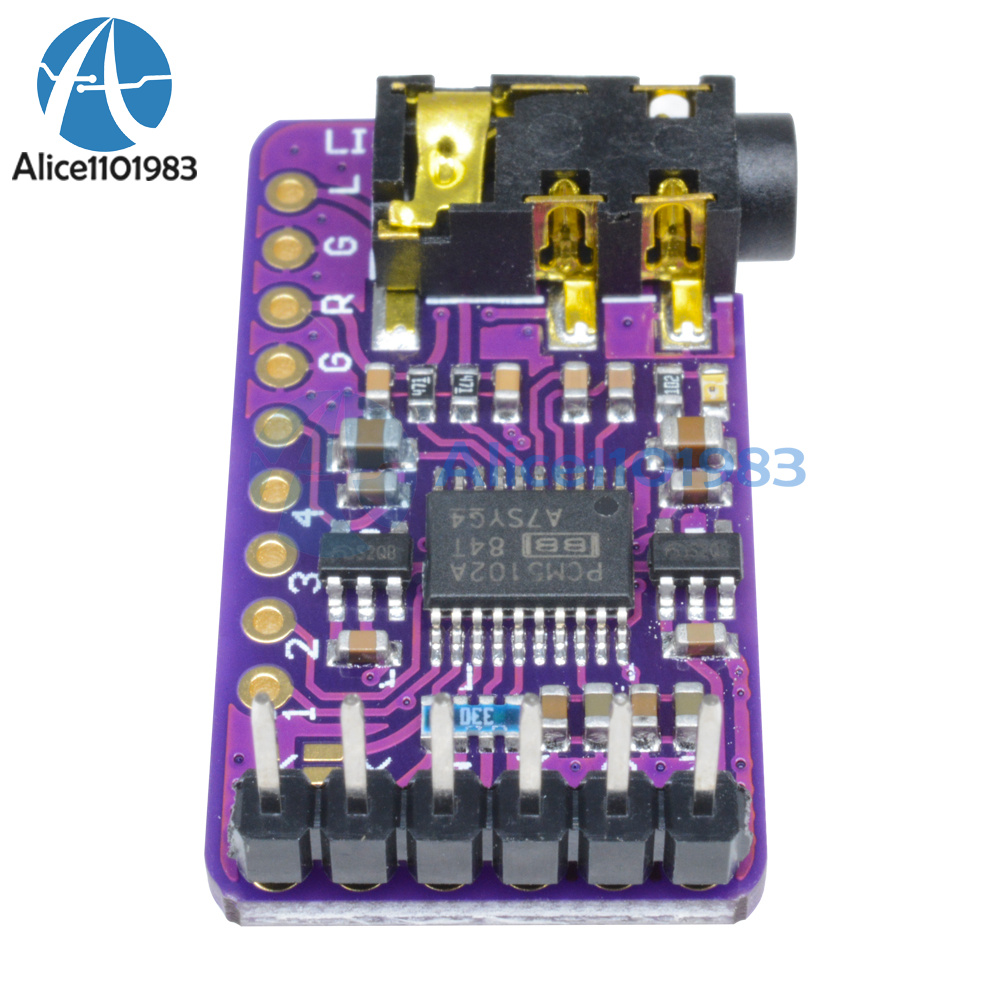 PCM5102 DAC Decoder GY-PCM5102 I2S Player Module Interface I2S for ...