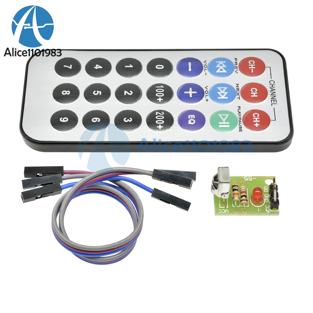 Hx1838 Vs1838 Nec Infrared Ir Wireless Remote Control Sensor Module For