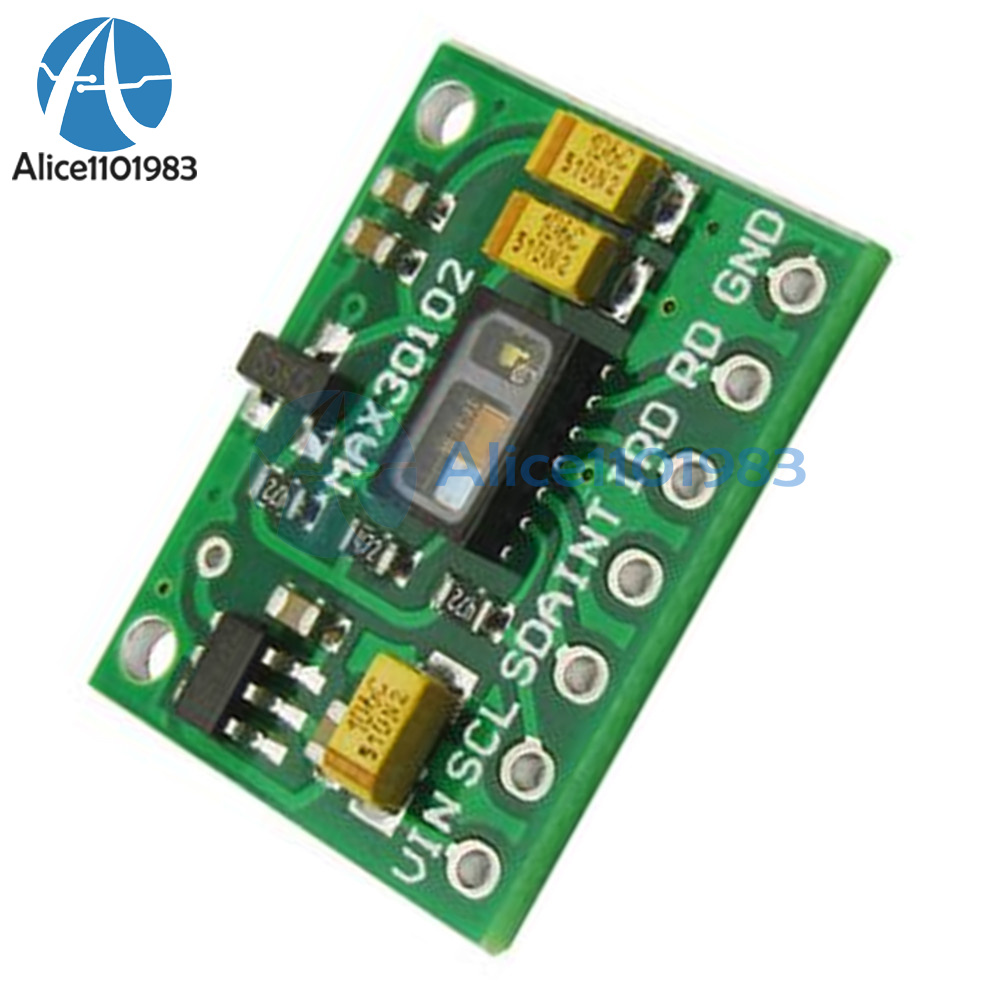MAX30102 Oximeter Heart Rate Beat Pulse Sensor Green 1.8V-3.3V Replace ...