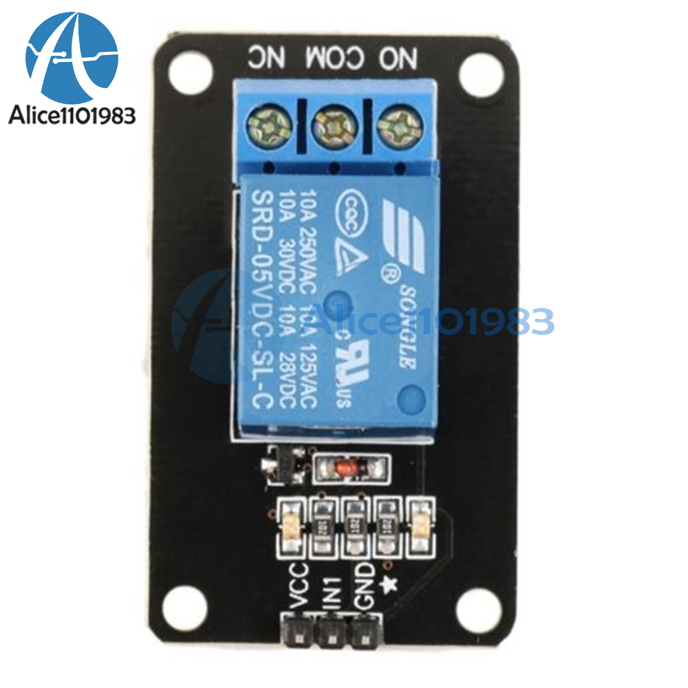 5V One 1 Channel Relay Module Board Shield For PIC AVR DSP ARM MCU Arduino 889787967337 | eBay