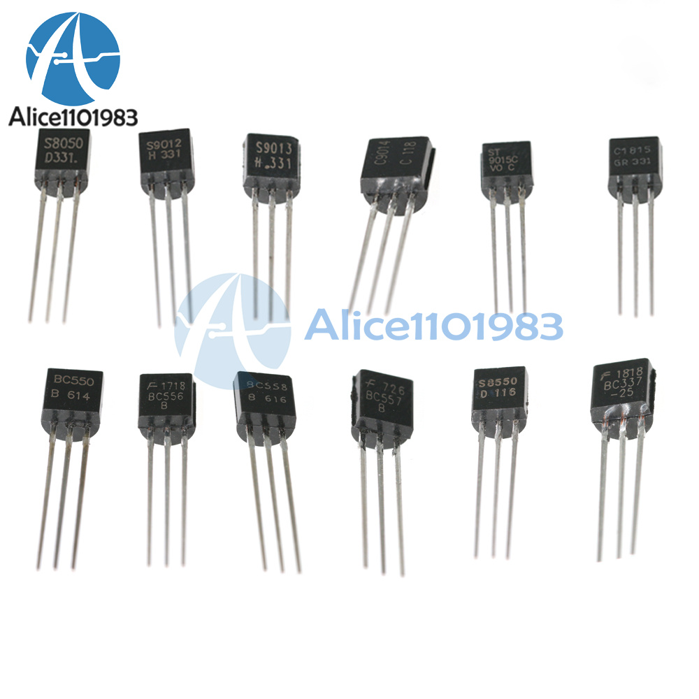 24 Values 480PCS TO-92 Transistor Assortment Assorted Kit Box Pack Set ...