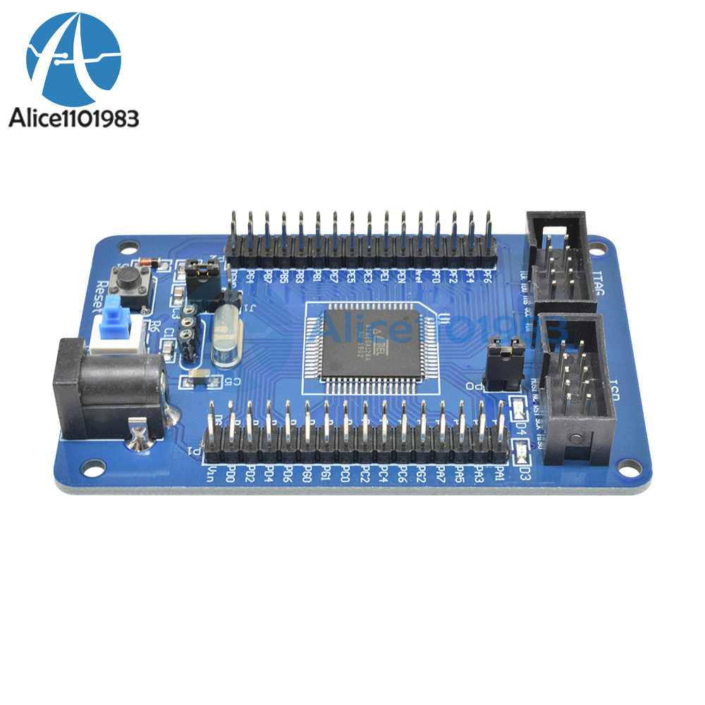 ATMEL ATMega128 M128 AVR Minimum Core Development system board Module ... ATMEL ATMega128 M128 AVR Minimum Core Development system board Module ...