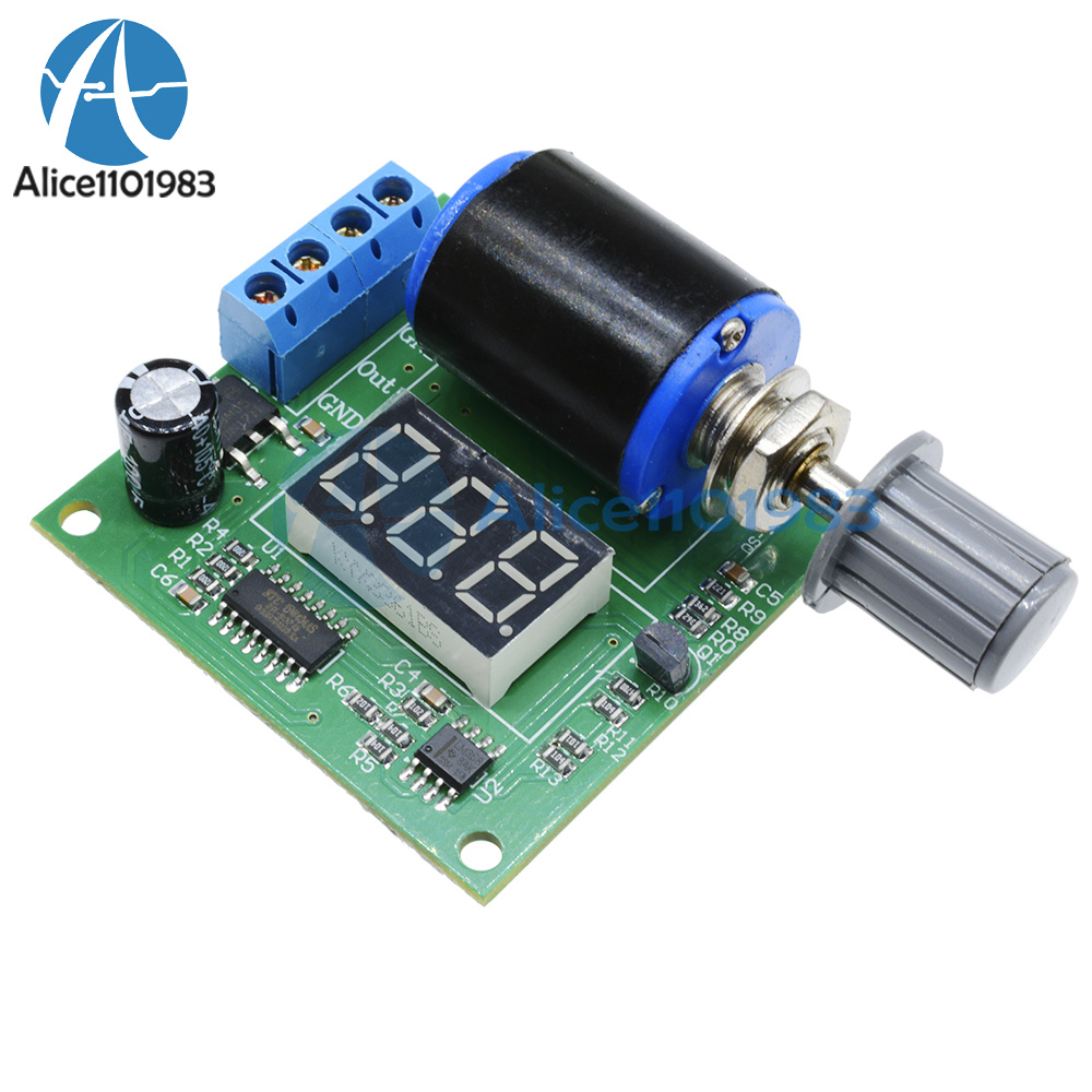 Digital Signal Generator Module Board DC 12V 24V 4-20mA 3 Digits ...