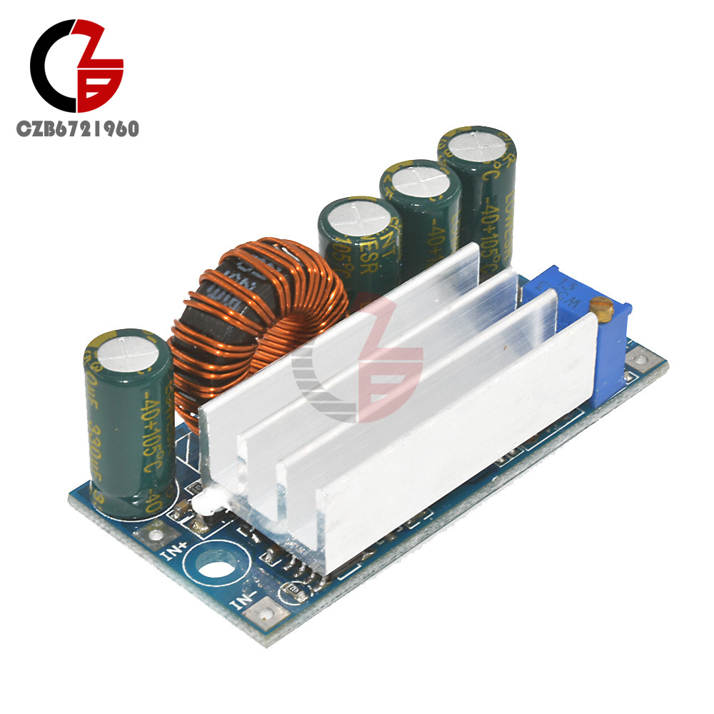 XL6009 Automatic DC-DC Buck Boost Converter Step Up Down Power Supply ...