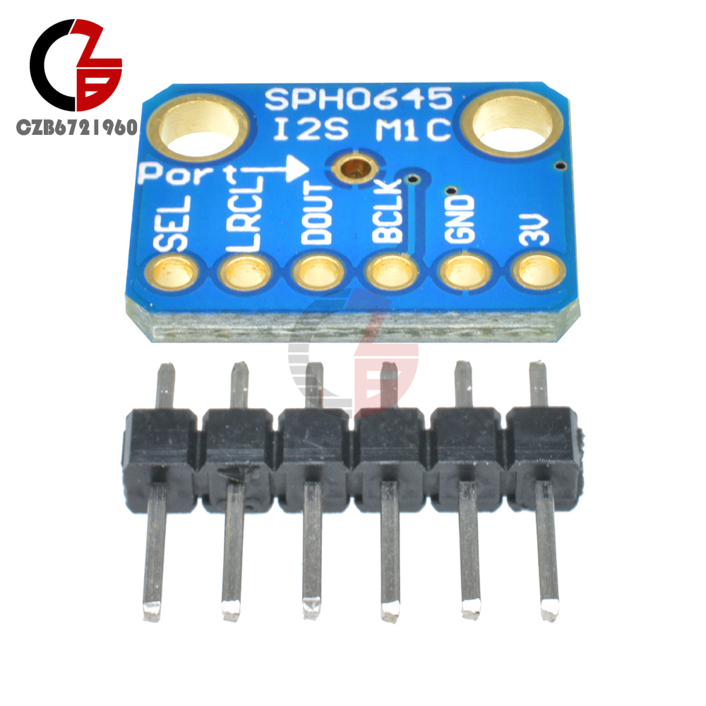 SPH0645 I2S MEMS Microphone Breakout Output Module For Cortex M Arduino Zero | eBay