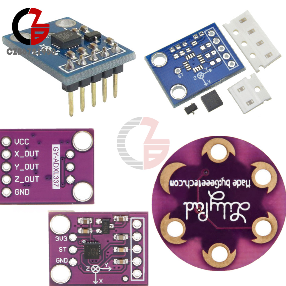 ADXL335 ADXL337 3-Axis Analog Output Accelerometer Transducer LilyPad Module DIY | eBay