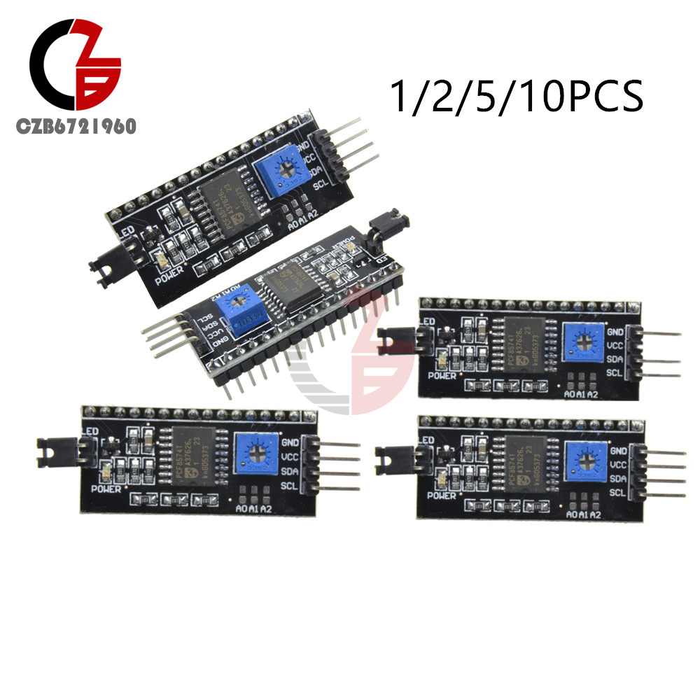 1/2/5/10PCS 1602LCD I2C IIC TWI SP I Serial Interface Board Module For Arduino | eBay