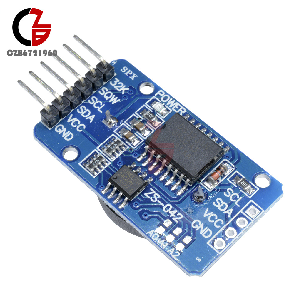 2PCS DS3231 ZS042 IIC RTC Clock Timer Memory Module For Arduino Replace ... 2PCS DS3231 ZS042 IIC RTC Clock Timer Memory Module For Arduino Replace ...
