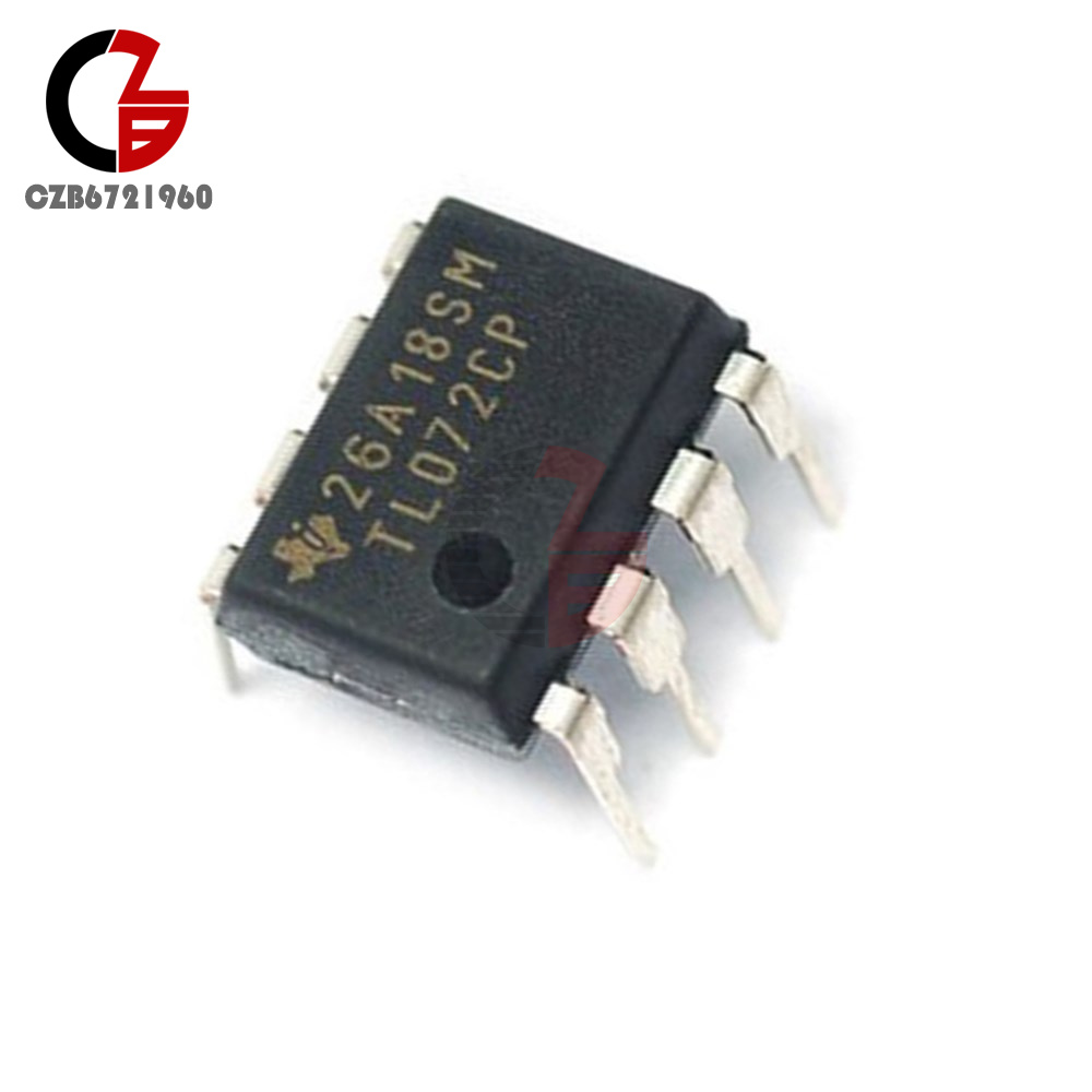 20PCS TL072 TL072CP DIP-8 LOW NOISE J-FET DUAL OP-AMP IC | eBay