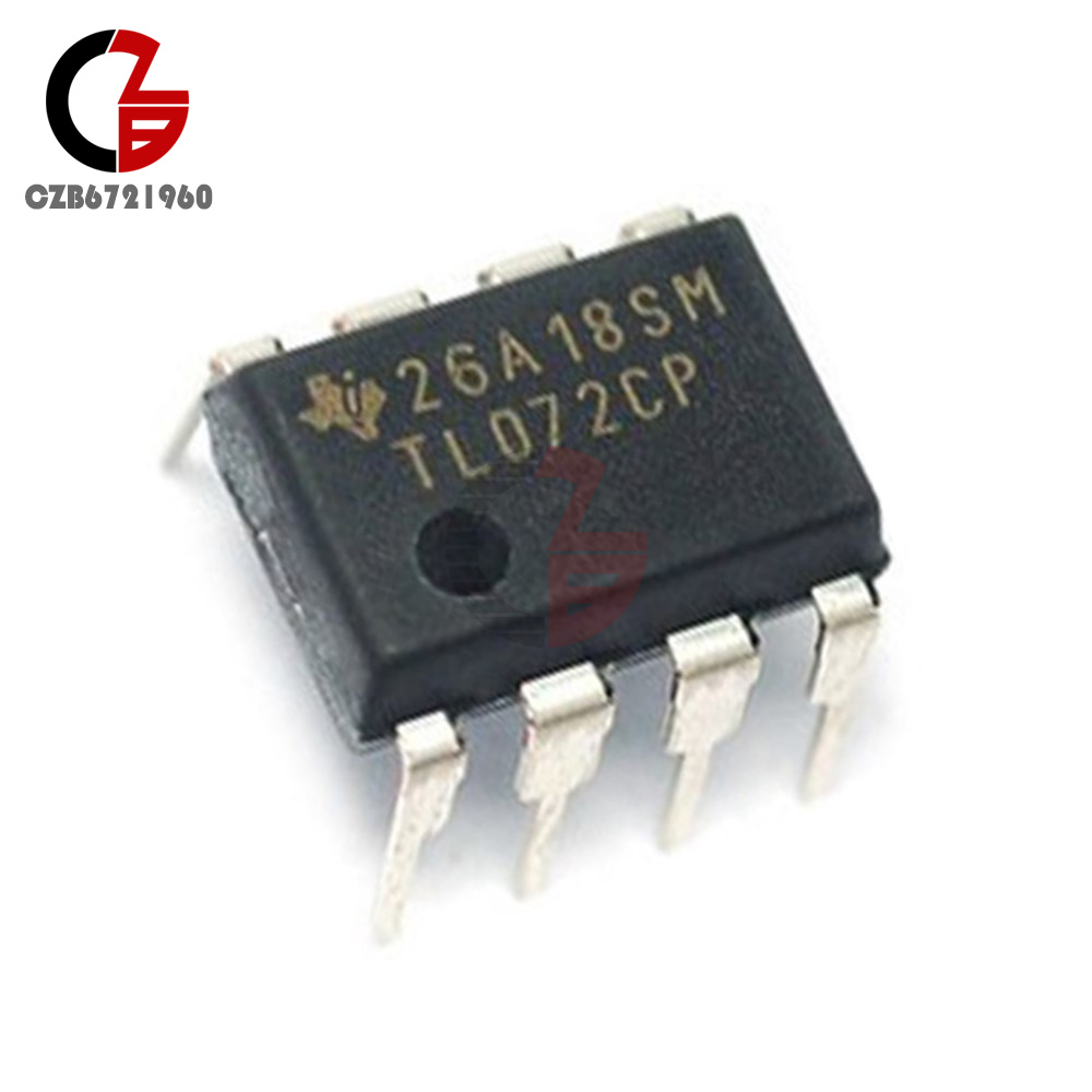 20PCS TL072 TL072CP DIP-8 LOW NOISE J-FET DUAL OP-AMP IC | eBay