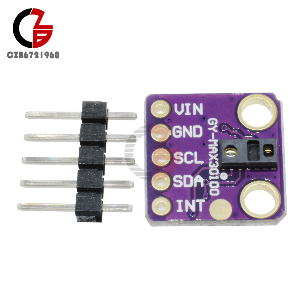 Gy Max30100 Max30100 Heart Rate Click Sensor Breakout Module For