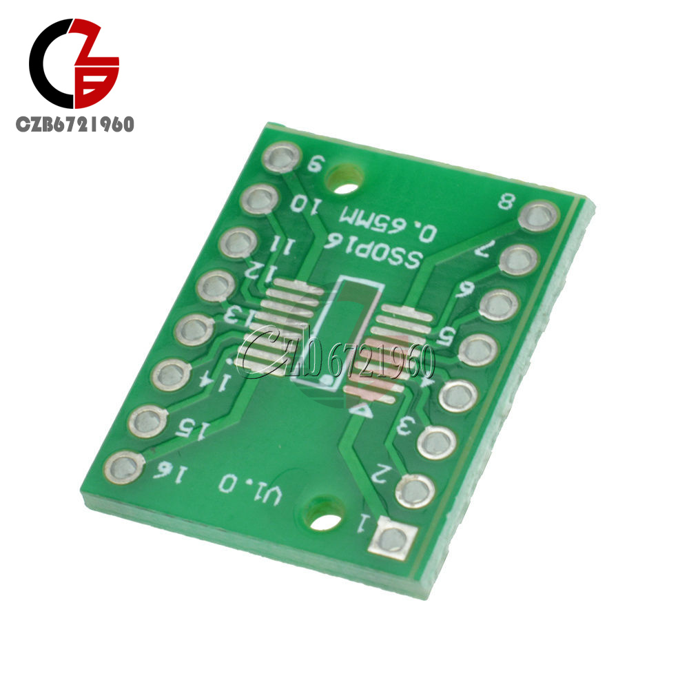 20pcs SOP16 SSOP16 TSSOP16 To DIP16 0.65/1.27mm IC Adapter PCB Board ...
