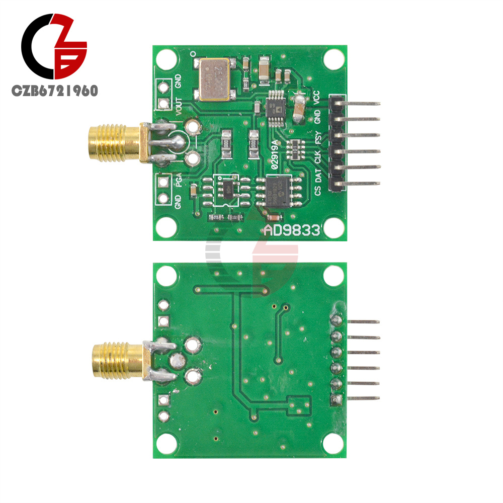 AD9833 Signal Generator DDS 12.5MHz Module Square/Triangle/Sine Wave ...