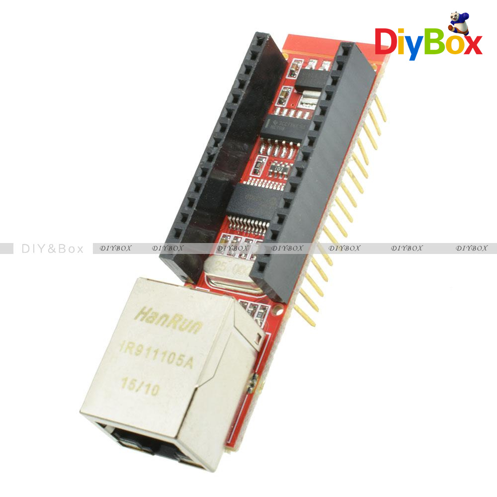 ENC28J60 W5100 Ethernet LAN MINI Ethernet Network Module for Arduino ...