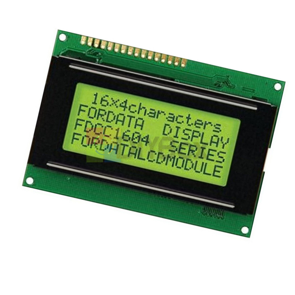 5V LCD 16x4 1604 Character LCD Display Module LCM Yellow Blacklight NEW | eBay