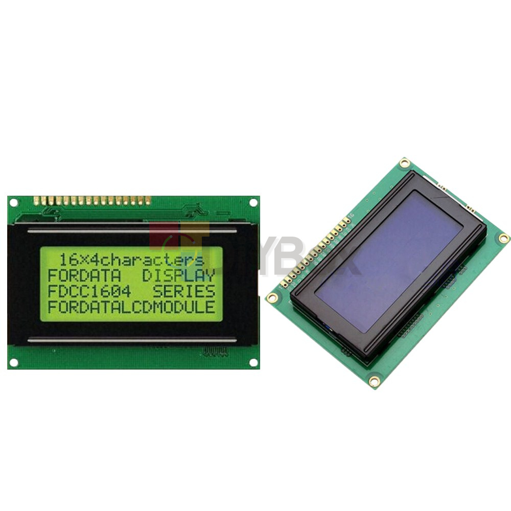 5V LCD 16x4 1604 Character LCD Display Module LCM Yellow Blacklight NEW | eBay