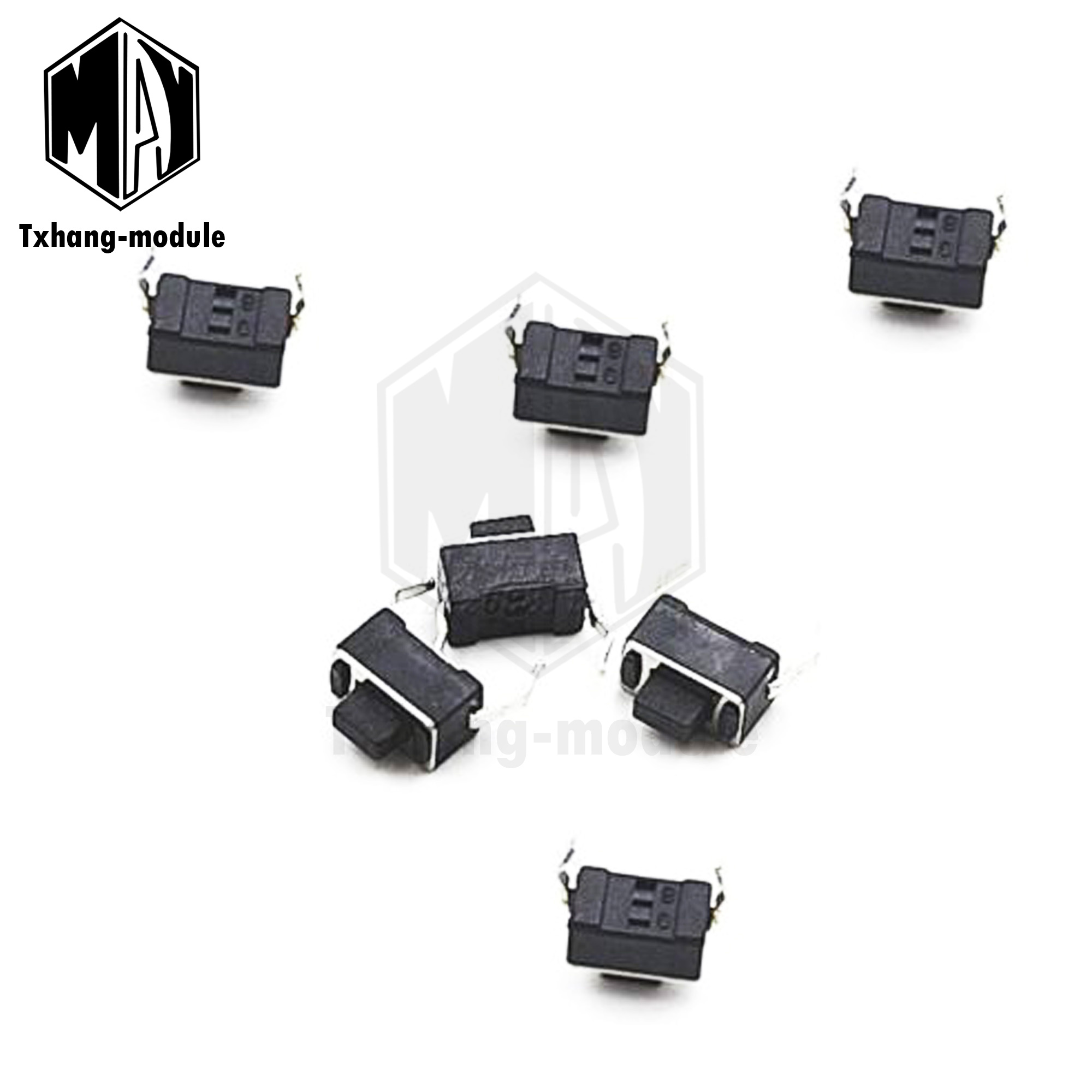 SMD/DIP Push Button Micro Switch Tact 3X6X2.5mm-6X6X17mm 2/4/5 pin new ...