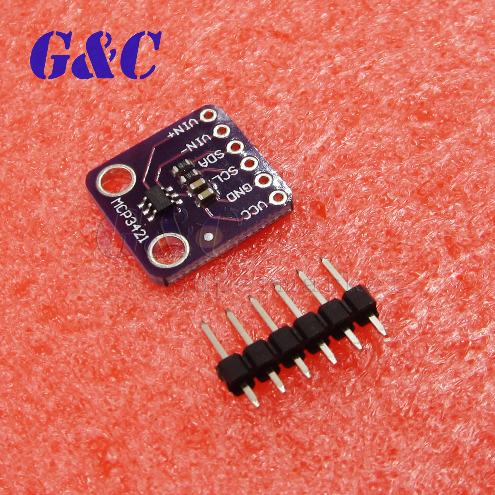 Купить Материнская карта с процессором Unbranded/Generic MCP3421 I2C ...