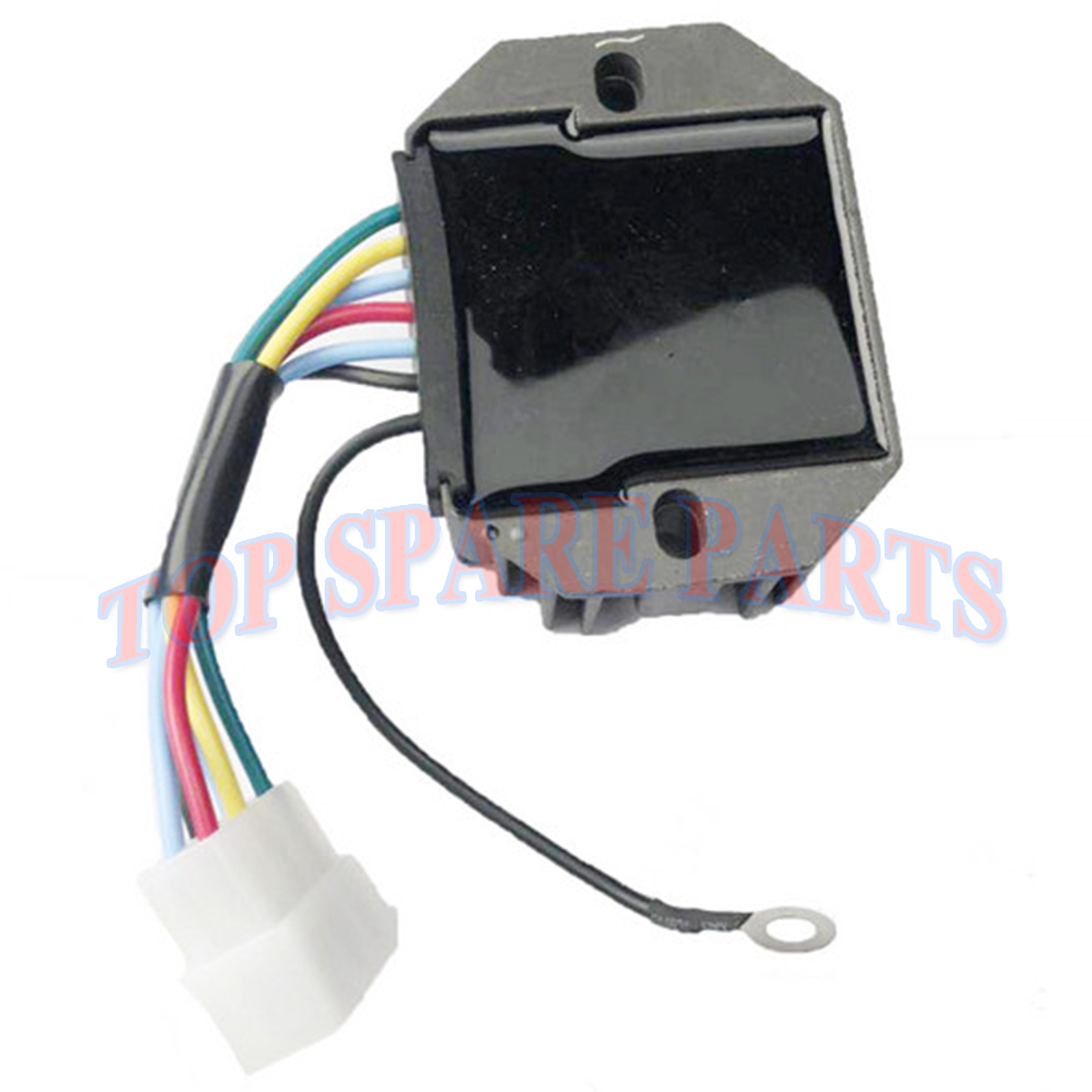 121520-77710 Voltage Regulator for Yanmar Tractor YM180 YM186 YM187 ...