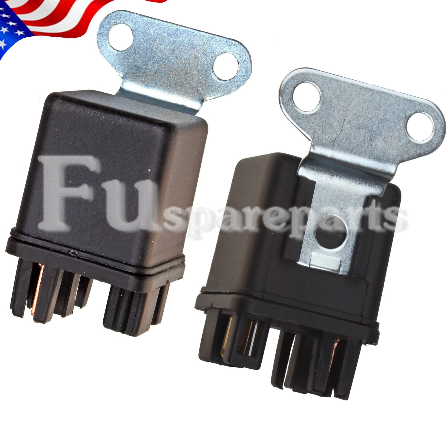 2 Pcs New 12V Preheating Relay 11965077911 119650-77911 for YANMAR ...