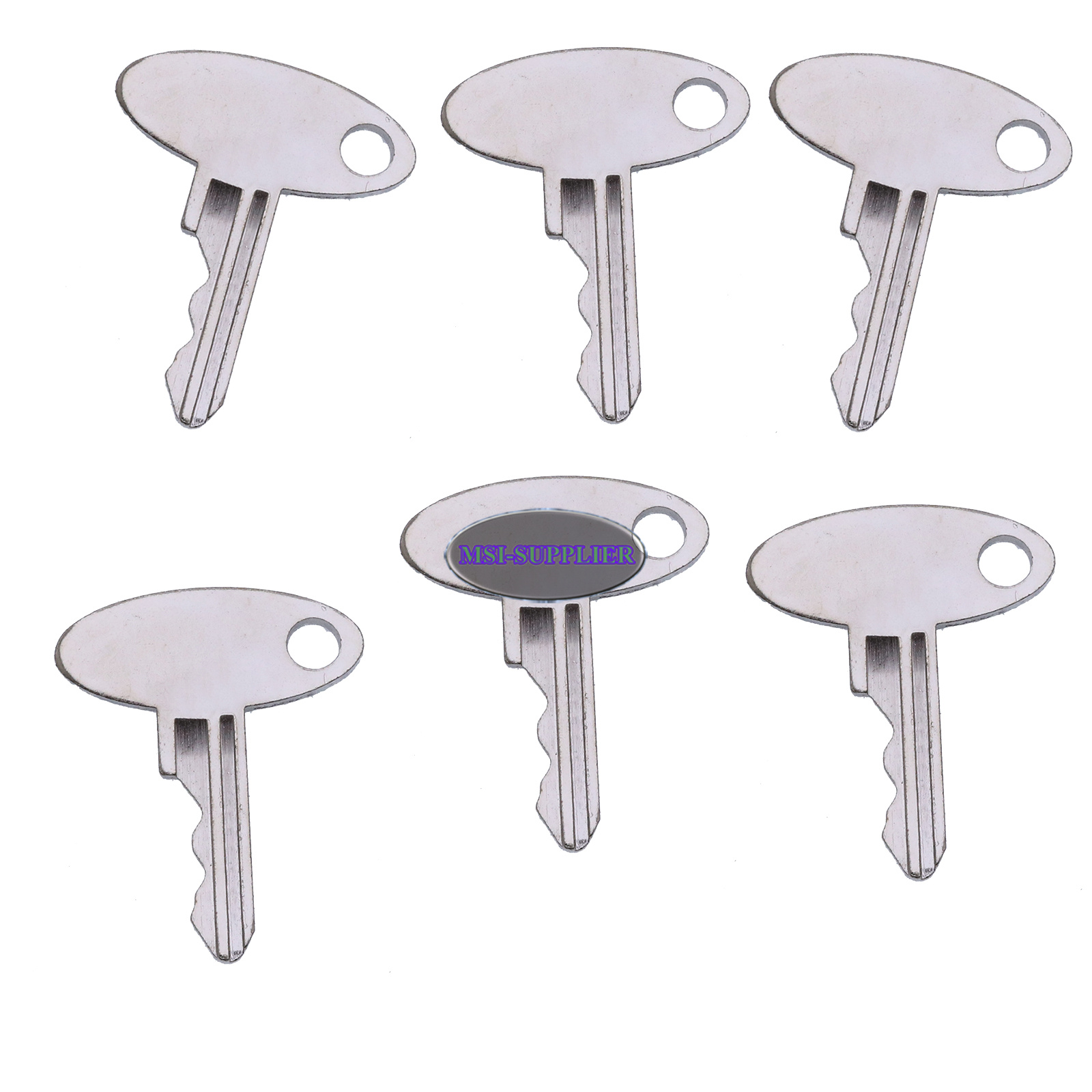 6 Keys For Ford New Holland Tractor Ignition 1210 1320 1520 1530 1570 ...