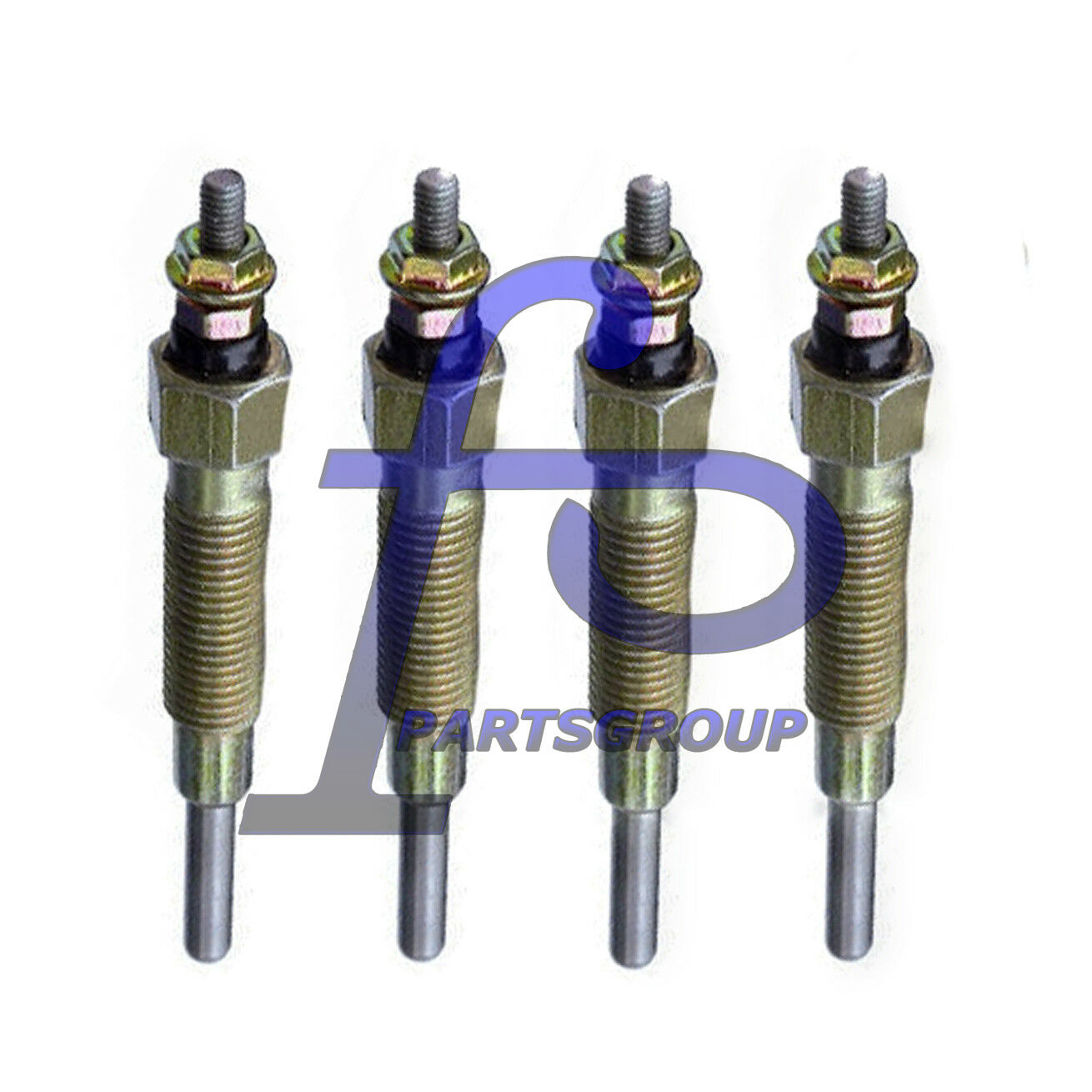 4x Glow Plug Fits for 4M40 Mitsubishi Motor 24V Caterpillar 308B SR ...