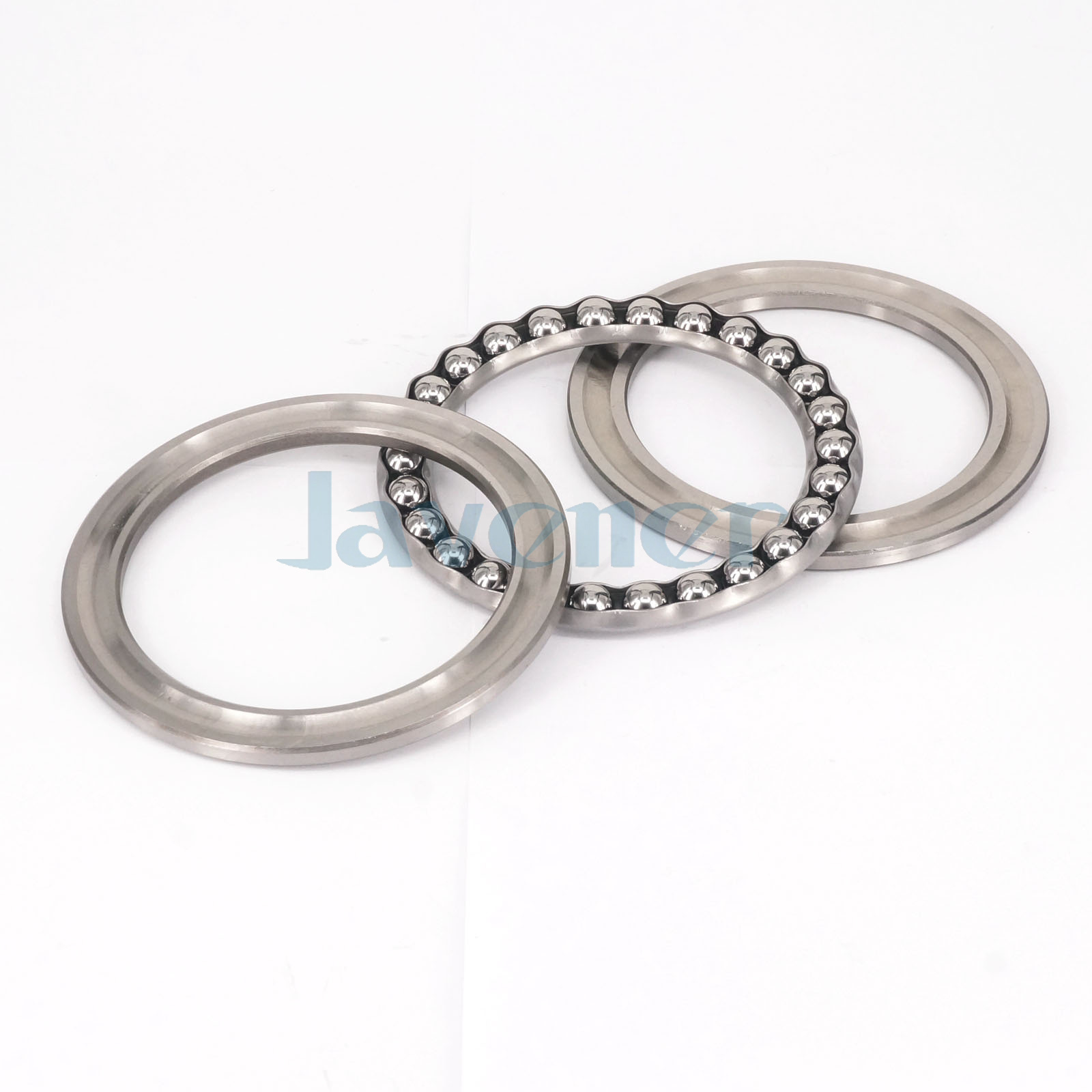 Set(2 Steel Races + 1 Cage) I/D 100mm To 190mm Large Axial Ball Thrust ...
