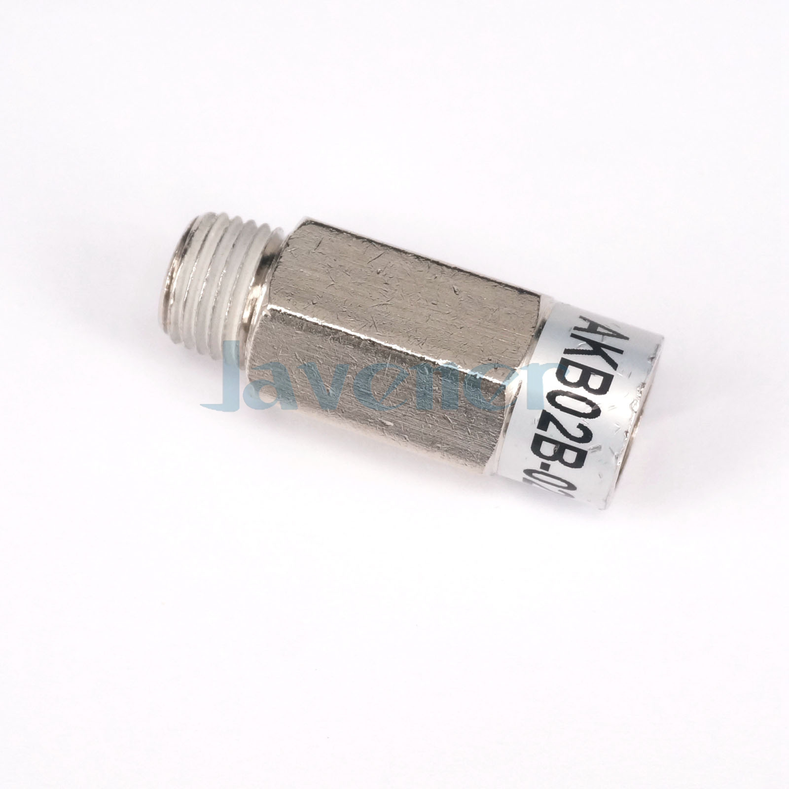 1/4" BSP AKB02B-02S Straight One Way Non Return Air Check Valve Bushing ...