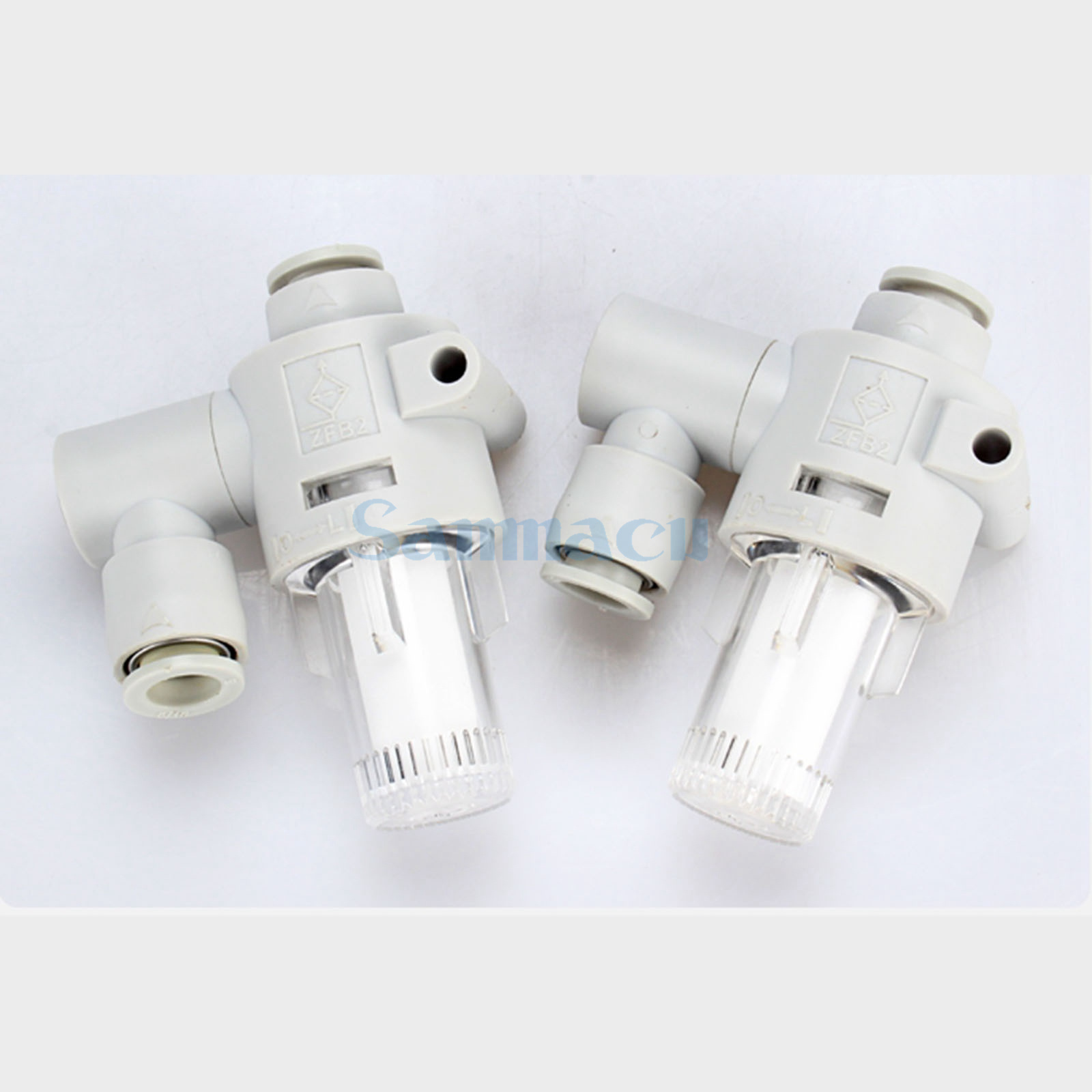 Fit 4/6/8mm OD Tube ZFB100/200 Pneumatic Air Suction Inline Vacuum ...