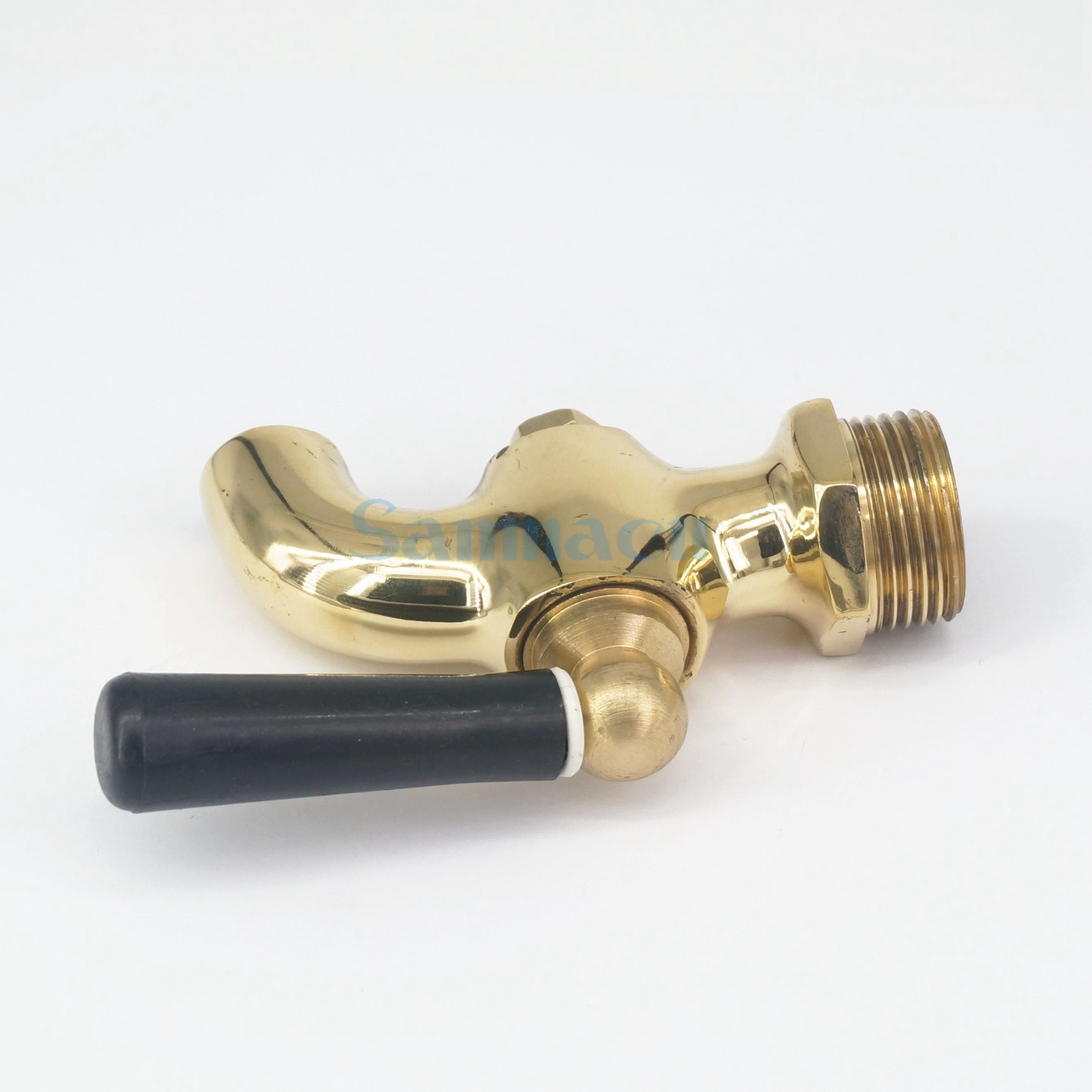 3/4" BSP Male Hot Water Tap Antique Brass Handle Faucet Boiler ...