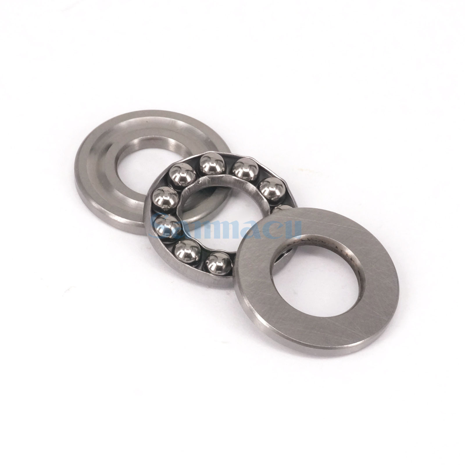 I/D 10mm To 30mm Axial Ball Thrust Bearing Set(2 Steel Races + 1 Cage ...